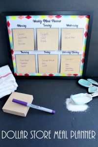 Dollar Store Meal Planner for Your Home - Angie Holden The Country Chic ...