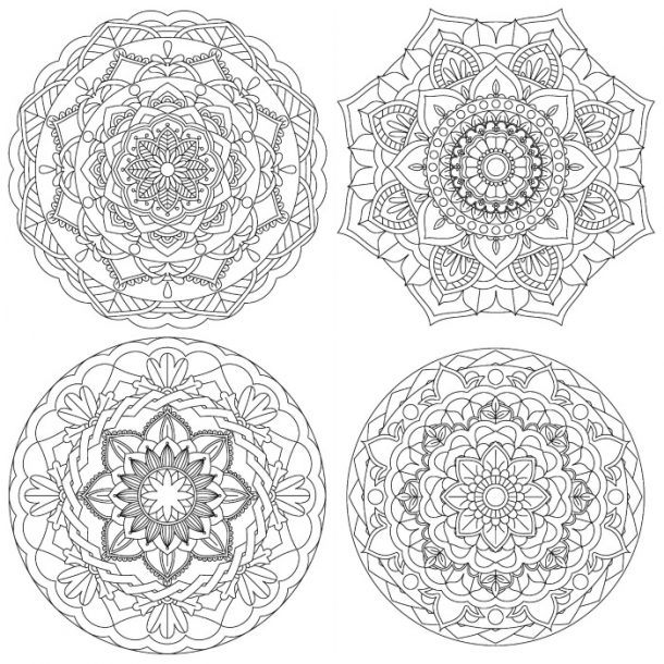 Adult Color Pages - free every month! - Angie Holden The Country Chic ...