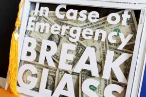 Graduation Money Gift Idea Shadow Box | Angie Holden