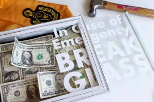 Graduation Money Gift Idea Shadow Box | Angie Holden