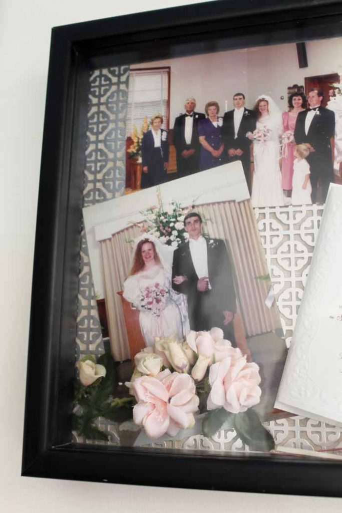 Wedding Shadow Box Keepsake - Angie Holden The Country Chic Cottage