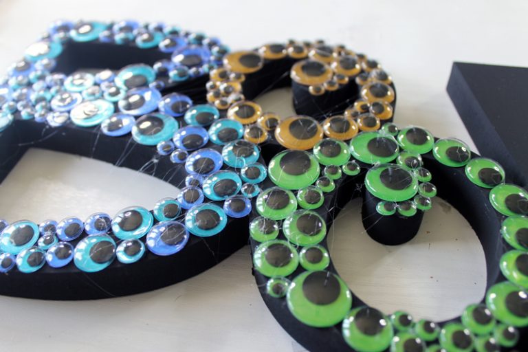 Easy DIY Halloween Boo Sign Decor - Angie Holden The Country Chic Cottage