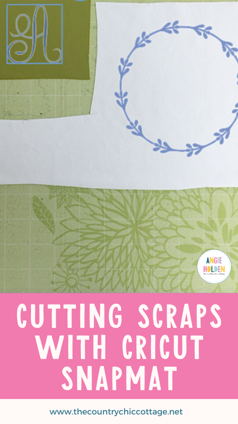 How to Use Cricut SnapMat for Cutting Scraps - Angie Holden The Country ...