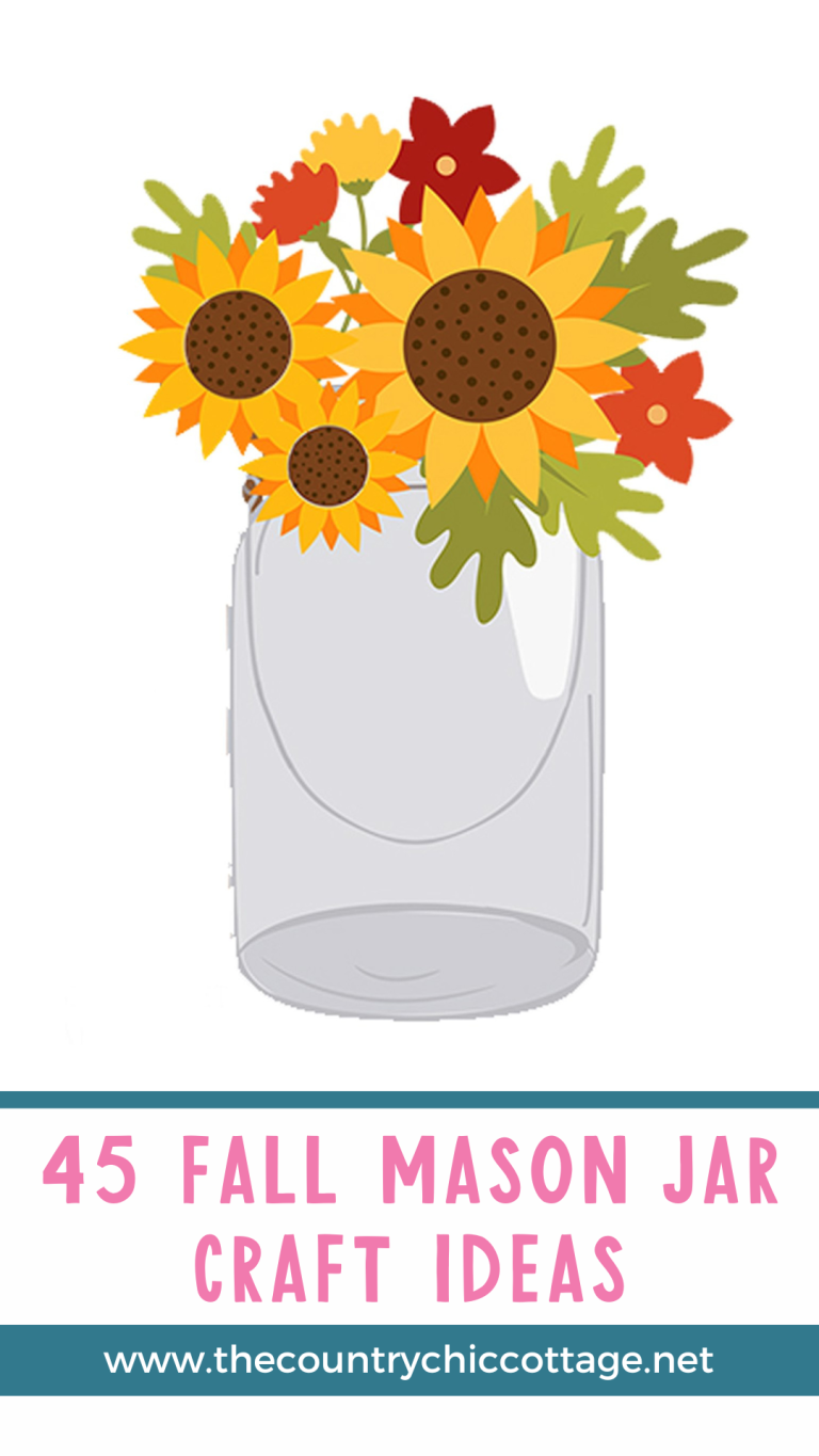 Mason Jar Crafts For Fall: 45 Ideas for You! - Angie Holden The Country ...