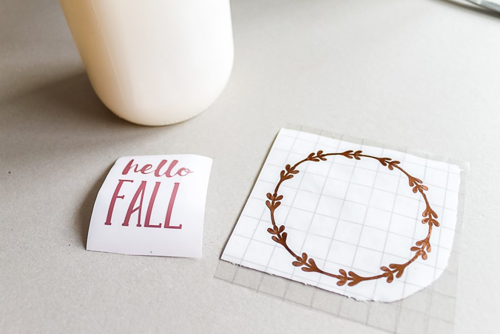 Decorative Glass Jars: Put Vinyl on Mason Jars with Your Cricut - Angie ...