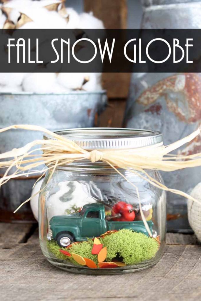 Indoor Fairy Garden: A Fall Snow Globe - Angie Holden The Country Chic ...