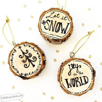 Country Christmas Ornaments: 20 DIY Ideas for You - Angie Holden The ...