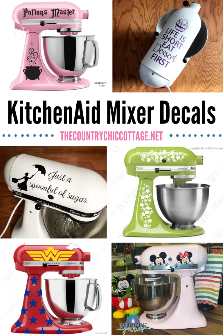 KitchenAid Mixer Decals: Decorate Your Stand Mixer - Angie Holden The ...