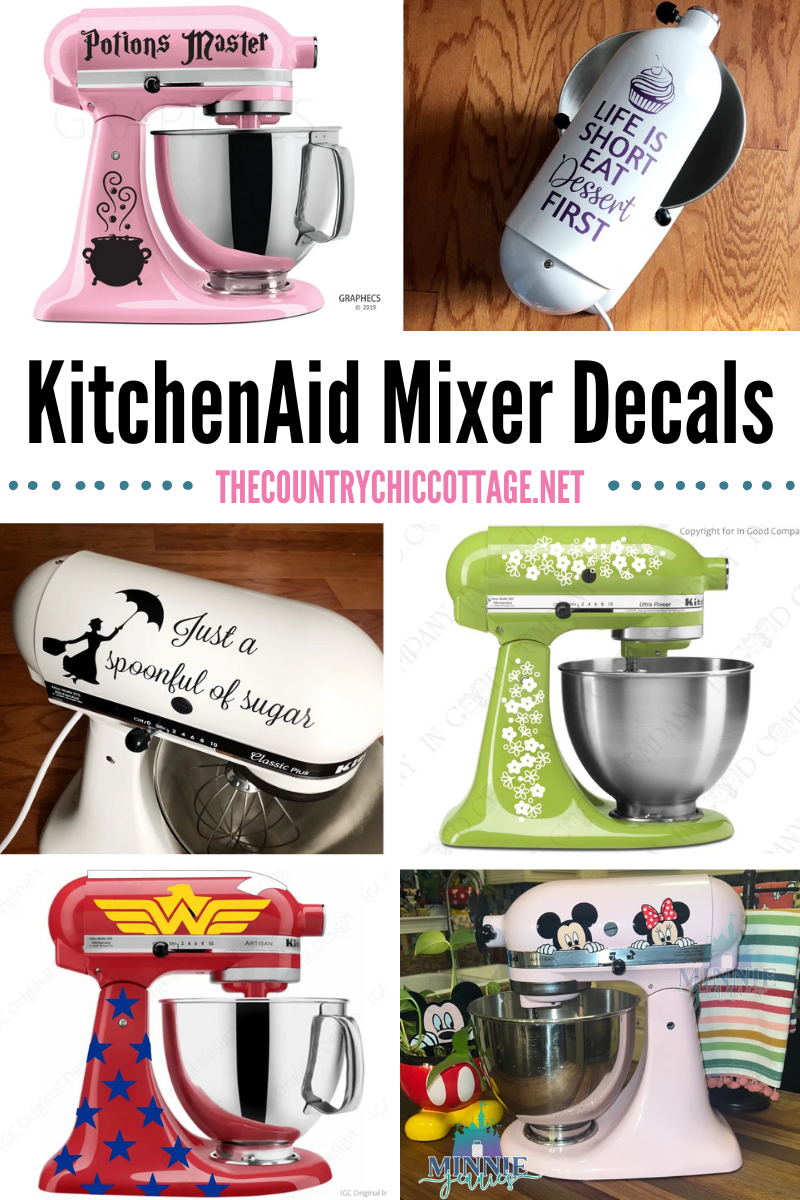 KitchenAid Mixer Decals: Decorate Your Stand Mixer - Angie Holden The ...