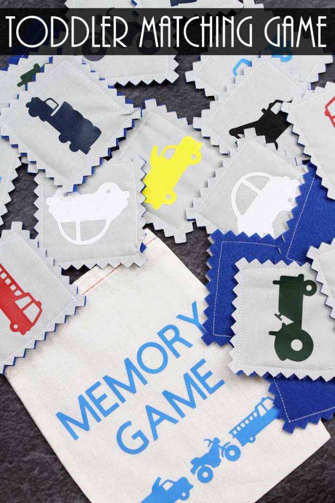 Toddler Matching Game: Make with Your Cricut - Angie Holden The Country ...