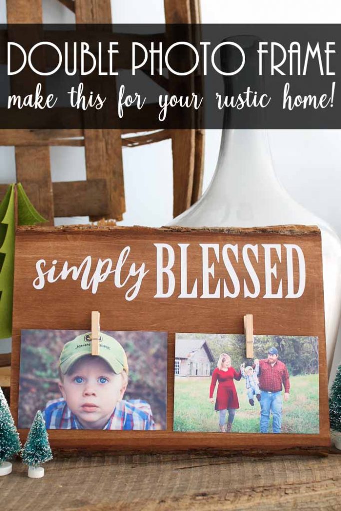 Simply Blessed SVG File: DIY Double Picture Frame - Angie Holden The ...