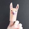 Smiling Llama Felt Finger Puppet Tutorial - Angie Holden The Country ...