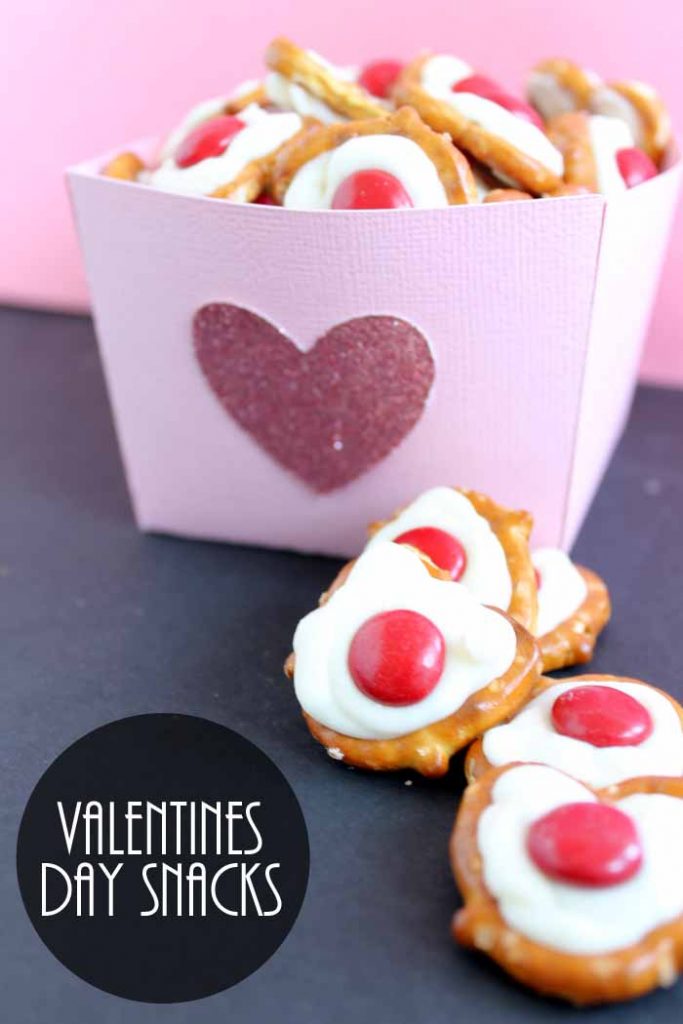 Easy Valentine's Day Boxes for School with Sweet Snacks - Angie Holden ...