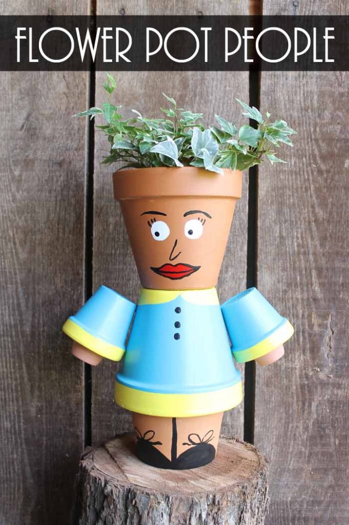Flower Pot People: Create These for Your Garden - Angie Holden The ...