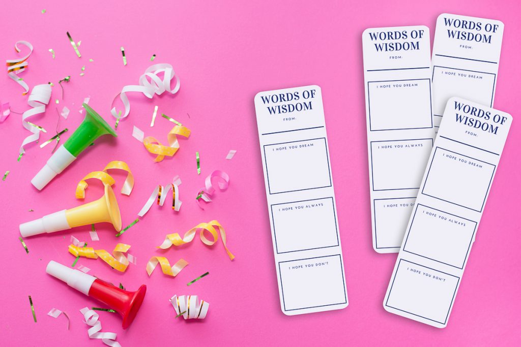 Graduation Advice Cards Free Printable - Angie Holden The Country Chic ...