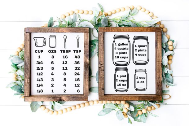 Cooking Conversion Chart with Your Cricut - Angie Holden The Country ...
