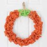 Gorgeous & Simple DIY Burlap Pumpkin Wreath - Angie Holden The Country ...