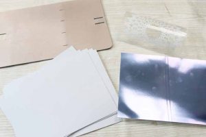 How to Make a DIY Leather Notebook | The Country Chic Cottage
