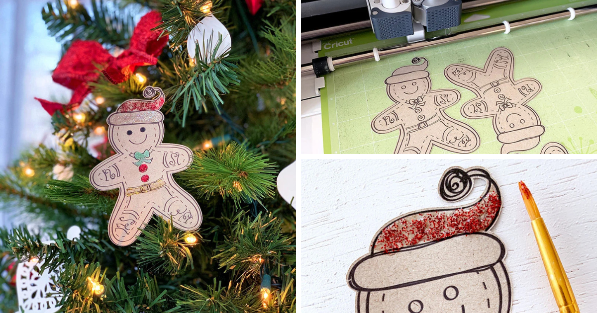 DIY Paper Gingerbread Man Christmas Decor - Angie Holden The Country ...