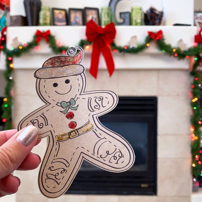 DIY Paper Gingerbread Christmas Decor - Angie Holden The Country Chic ...