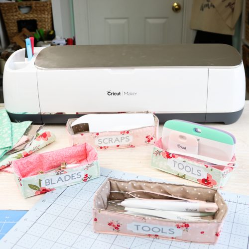 Fabric Organization Bins For Your Cricut Tools - Angie Holden The ...