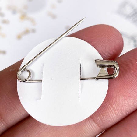 DIY Mini Glitter Shaker Pins - Angie Holden The Country Chic Cottage