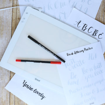 Easy Hand Lettering For Beginners Course - The Country Chic Cottage
