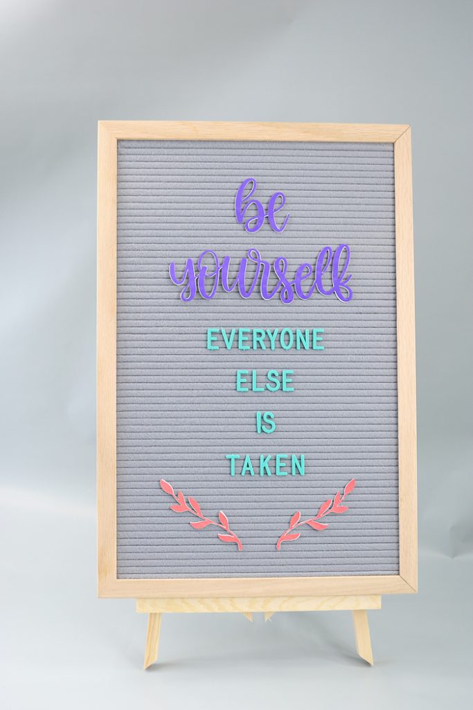 How to Make Adorable Letter Board Accessories With Your Cricut - Angie ...