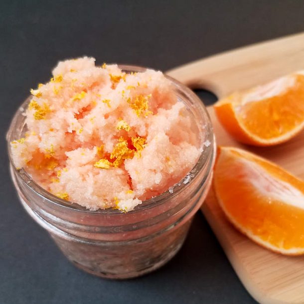 Orange Sugar Scrub Recipe for Gift Giving - Angie Holden The Country ...