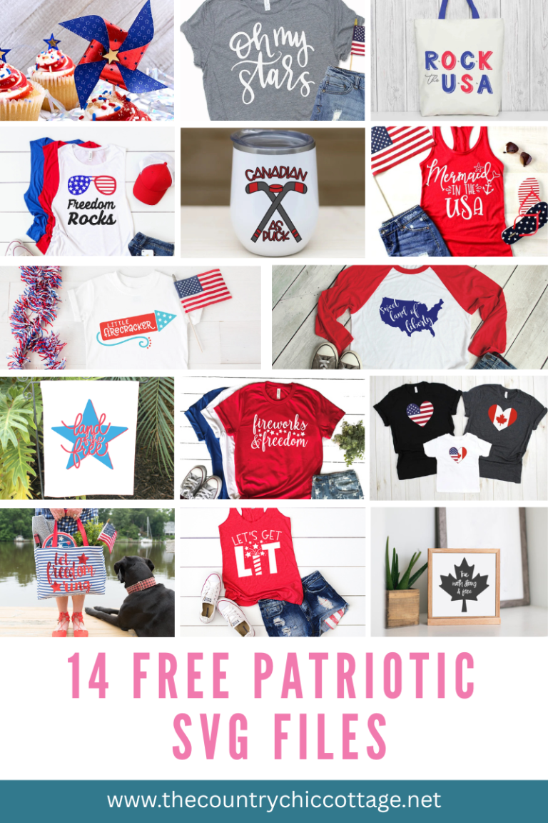 14 Free Patriotic SVG Files | The Country Chic Cottage