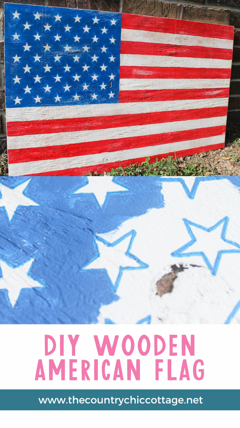 How To Make A Wooden Flag: DIY Patriotic Decorations - Angie Holden The ...
