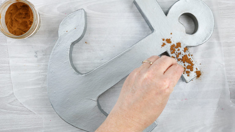 Easy Faux Rust Paint with Cinnamon - Angie Holden The Country Chic Cottage
