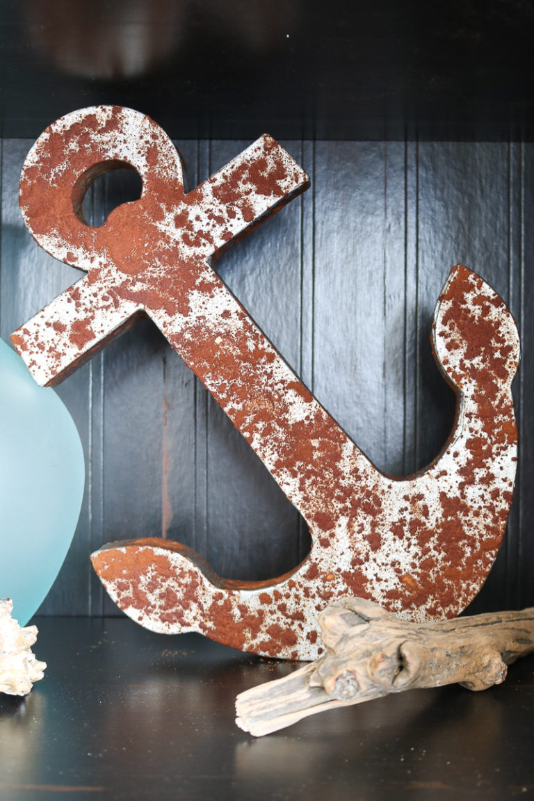 Easy Faux Rust Paint with Cinnamon - Angie Holden The Country Chic Cottage