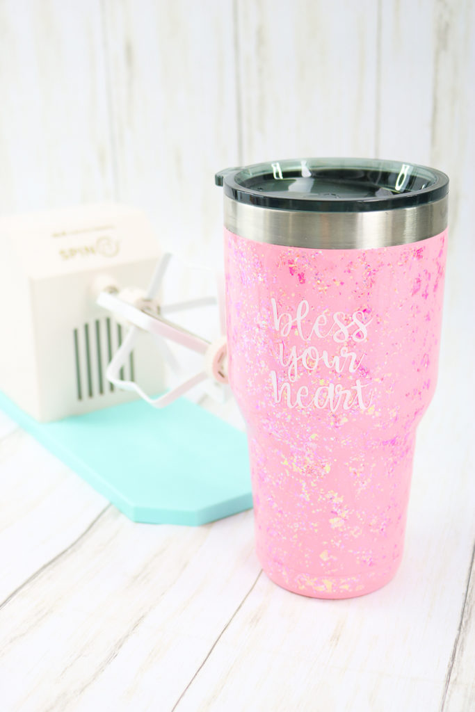 DIY Epoxy Tumbler Project - Angie Holden The Country Chic Cottage