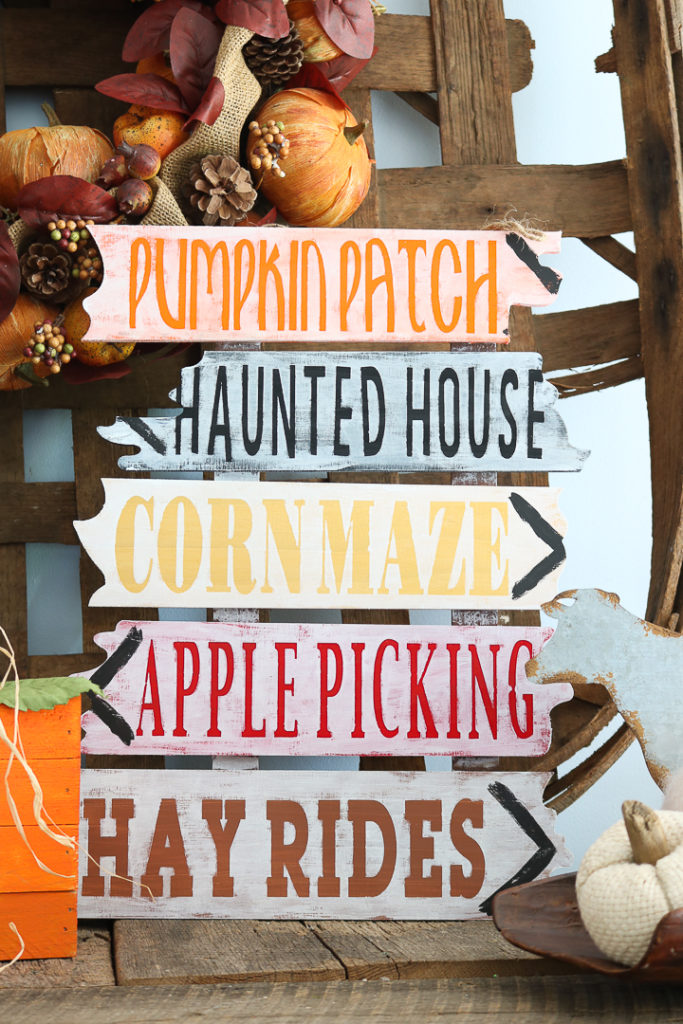 DIY Halloween Wood Sign With Testors - Angie Holden The Country Chic ...