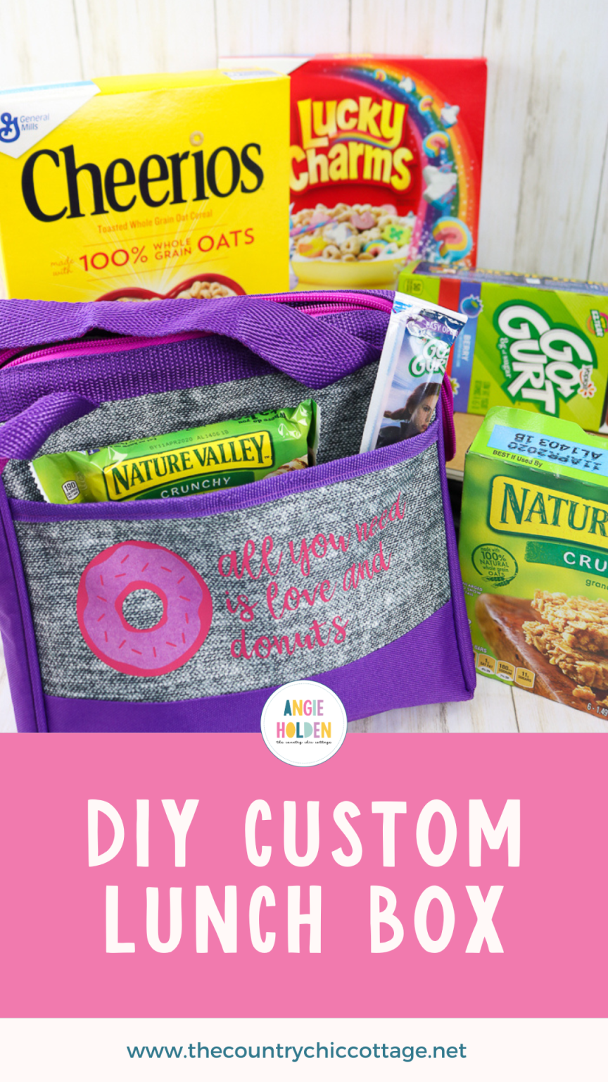 Custom DIY Lunch Box with Your Cricut Machine - Angie Holden The ...