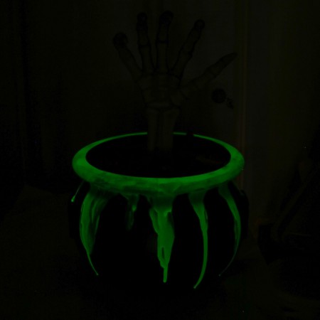 Halloween Candy Bucket That Glows in the Dark - Angie Holden The ...