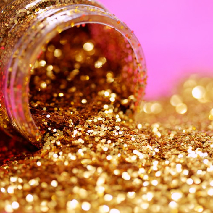 35 Glitter Crafts for the Holidays - Angie Holden The Country Chic Cottage