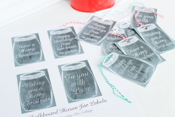 Free Printable Tags for the Holidays - Angie Holden The Country Chic ...