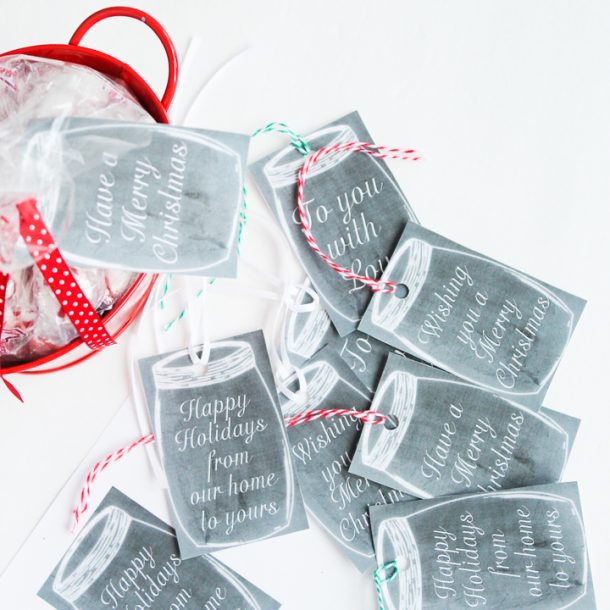 Free Printable Tags for the Holidays - Angie Holden The Country Chic ...