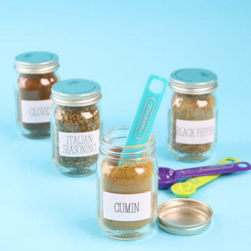 Cricut Spice Labels | The Country Chic Cottage