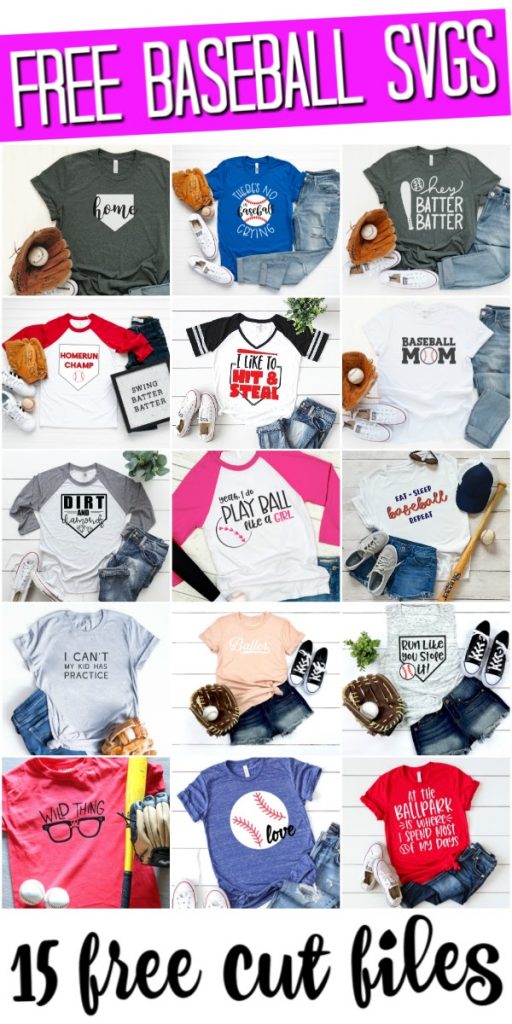 15 Free Baseball SVG Files You Will Love - Angie Holden The Country ...