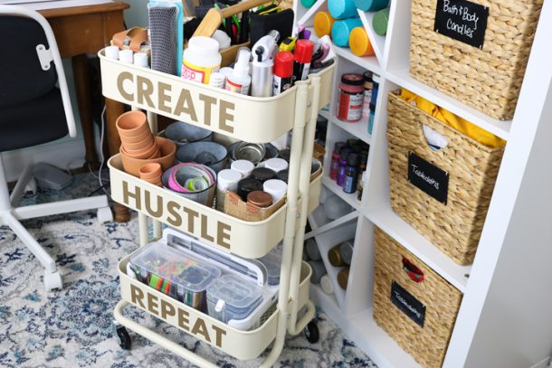 Cricut Craft Room: Ideas for Organizing - Angie Holden The Country Chic ...
