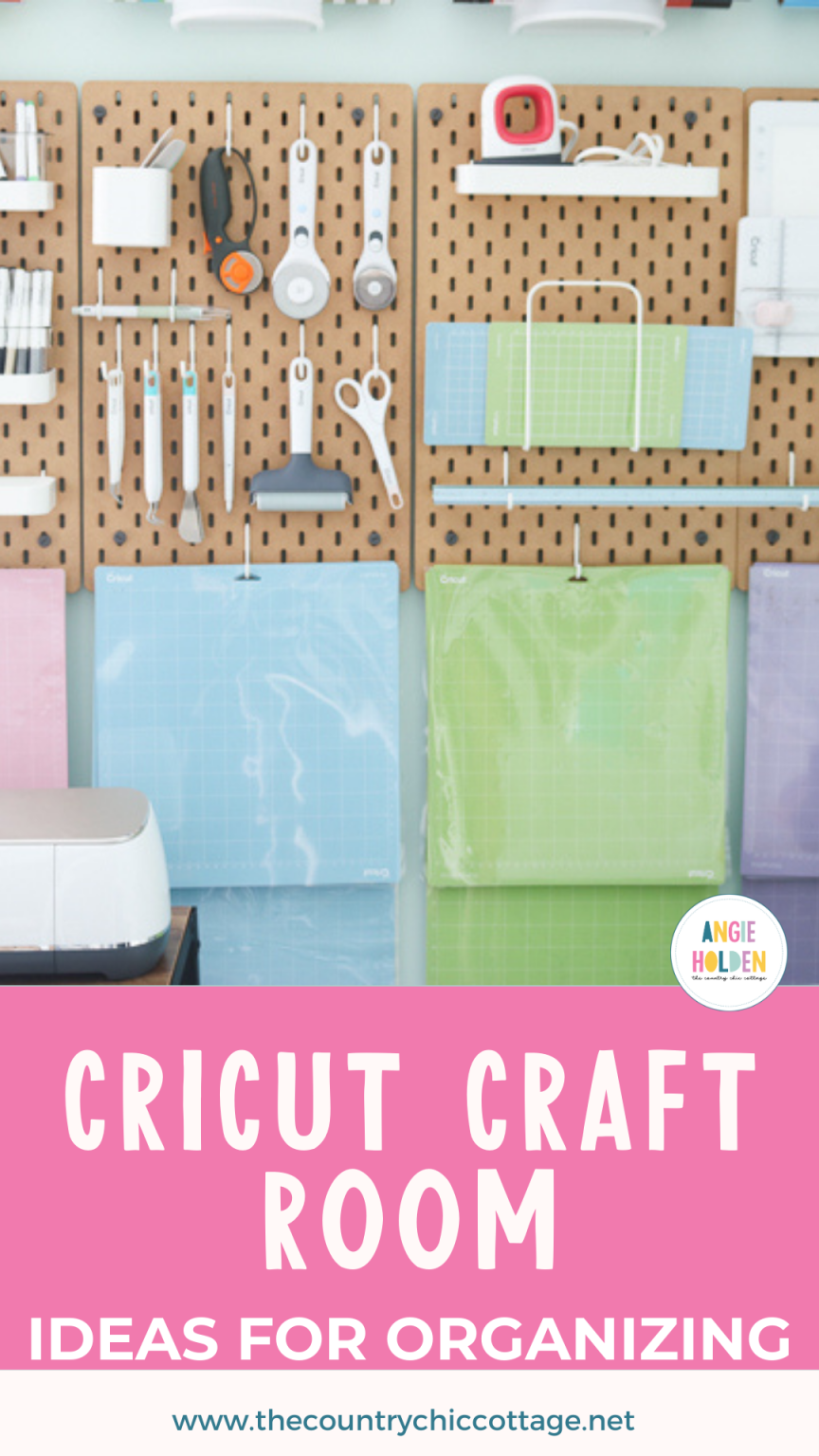 Cricut Craft Room: Ideas for Organizing - Angie Holden The Country Chic ...