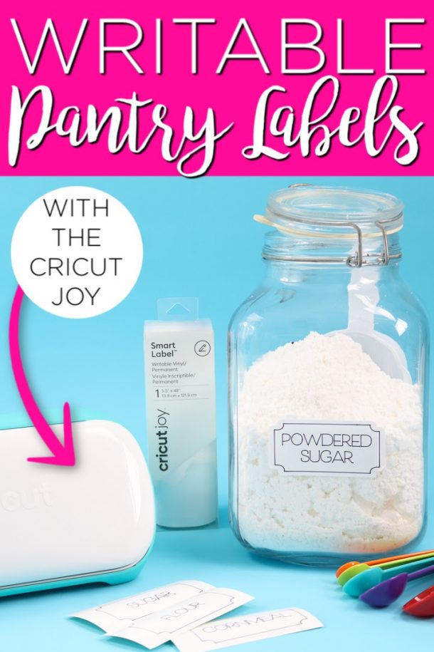 How to Make Writable Labels with the Cricut Joy - Angie Holden The ...