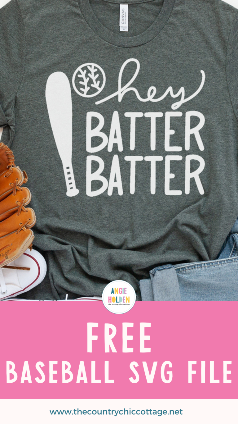 13 Free Baseball SVG Files You Will Love - Angie Holden The Country ...