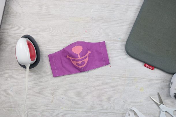How to Sew Cricut Face Masks and Add Iron-on - Angie Holden The Country ...