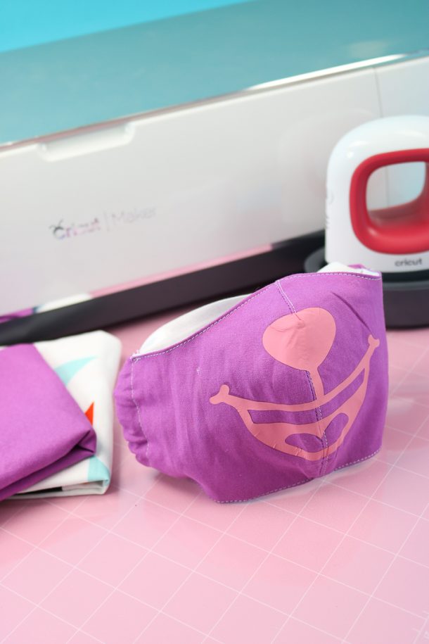 How to Sew Cricut Face Masks and Add Iron-on - Angie Holden The Country ...