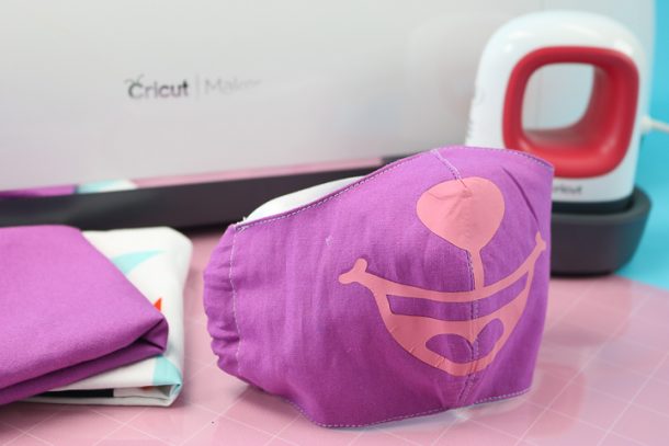 How to Sew Cricut Face Masks and Add Iron-on - Angie Holden The Country ...