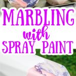 Beginner's Guide to Spray Paint Marbling - The Country Chic Cottage
